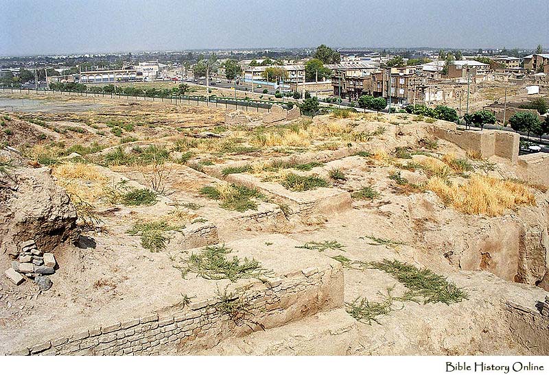 View of Ancient Ecbatana - Images of Ancient Ecbatana (Persian Cities ...