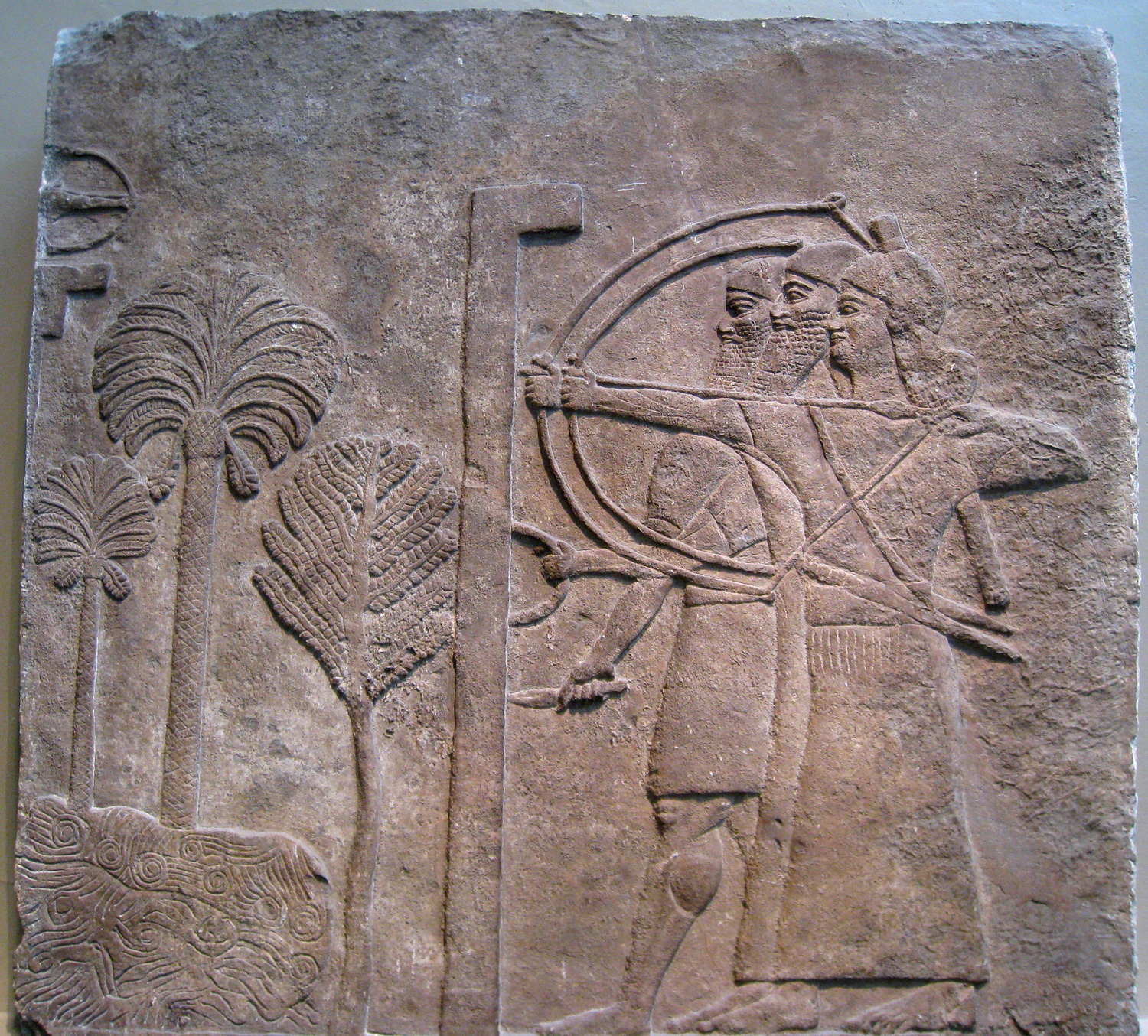 Assyrian Archers Attacking A Besieged City - Images of Ancient Other ...